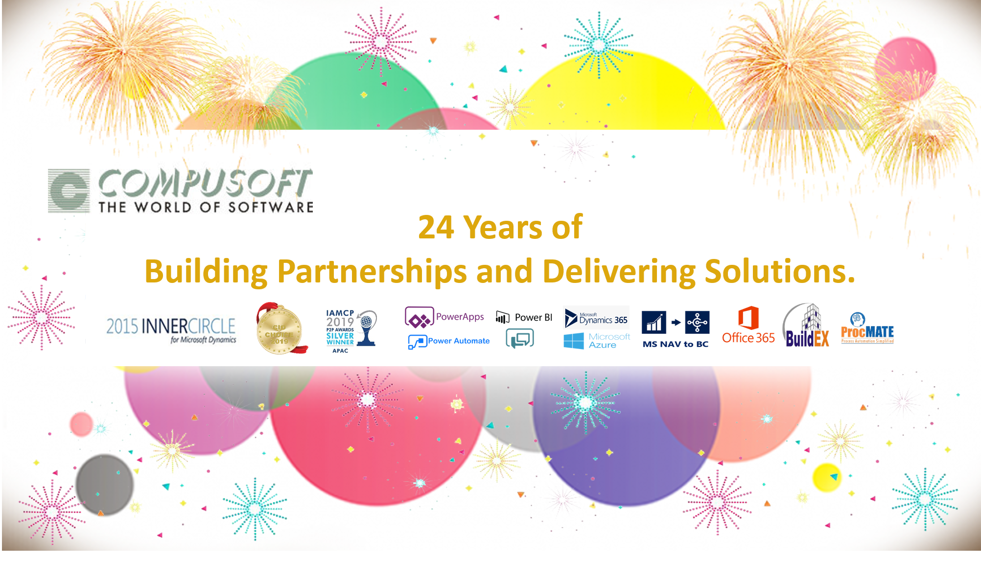 GLORIOUS 24 YEARS OF COMPUSOFT - Compusoft Advisors - Microsoft ...
